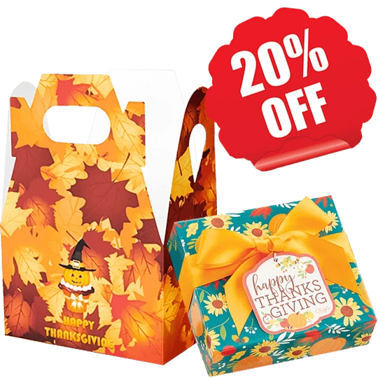 Custom Thanksgiving Boxes | Packaging for Gifts & Treats