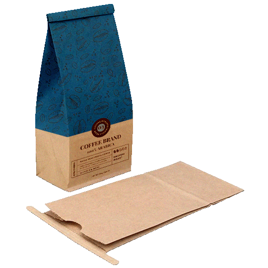 Custom Printed Tin-Tie Paper Bags - Urgent Boxes